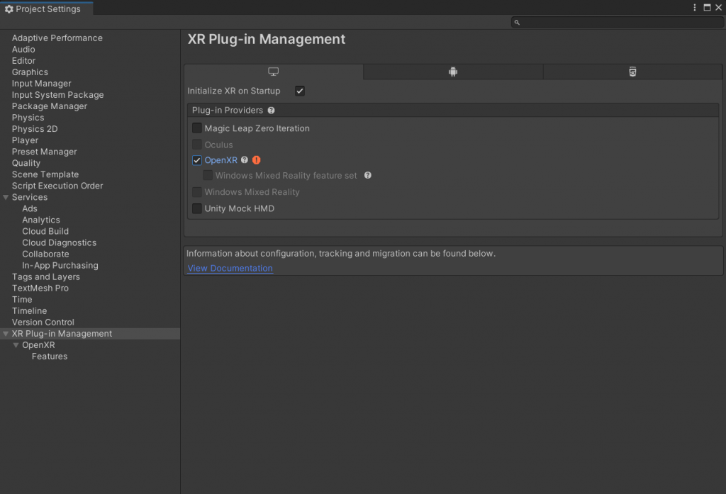 【Unity】OpenXRを使ってVR ~Vive Cosmos編~ | voidの中の人